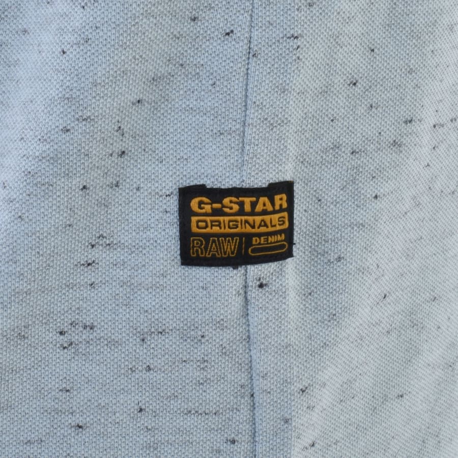 G Star Raw Lash Logo T Shirt Blue